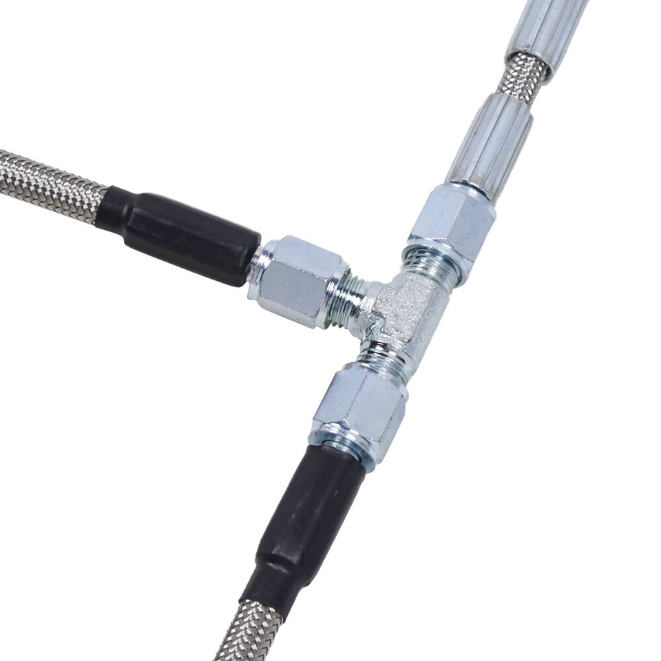 For LS 4-Corner Coolant Steam Port Crossover Hose Kit 4.8 5.3 5.7 6.0 6 ...