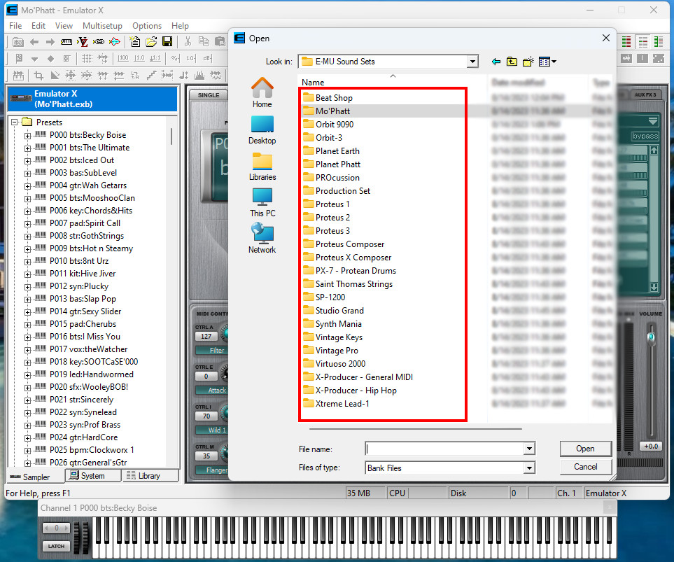 E-MU Emulator X3 | Studio Pro Bundle + 24 E-MU Sound Banks – The Legend ...
