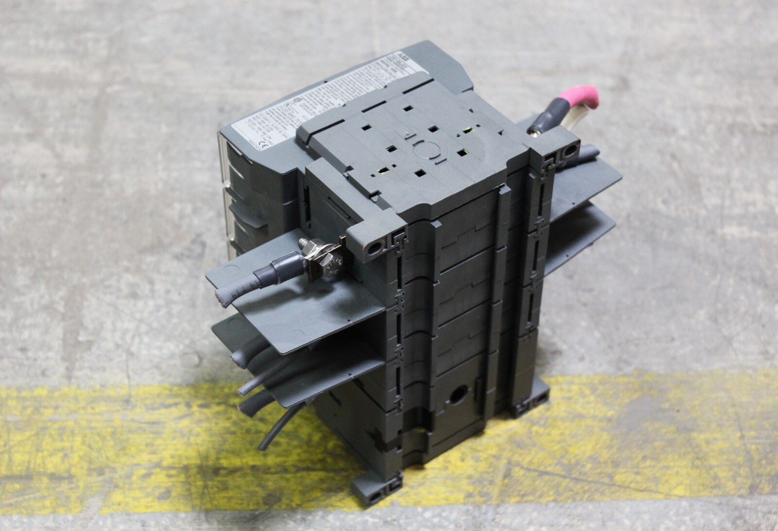 ABB OS100J03 GENERAL PURPOSE SWITCH + HANDLE 100 AMP 3 PHASE EXCELLENT ...