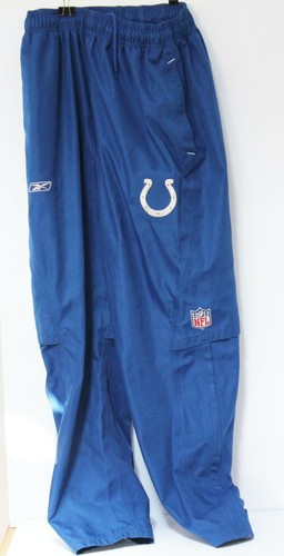 NFL Indianapolis Colts Reebok Men's Large Blue Workout Pants | eBay