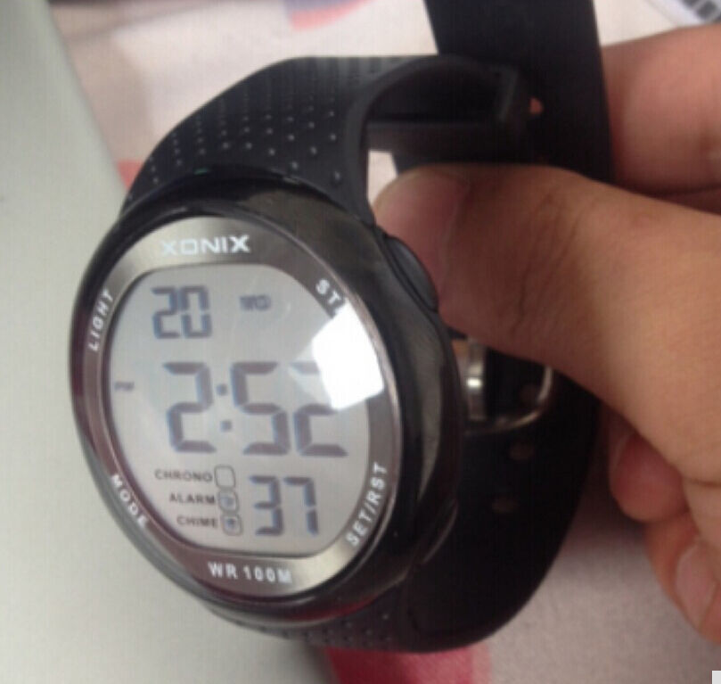 Xonix Men Sports Watch Digital WR100M Swim watch Led Light Outdoor ...