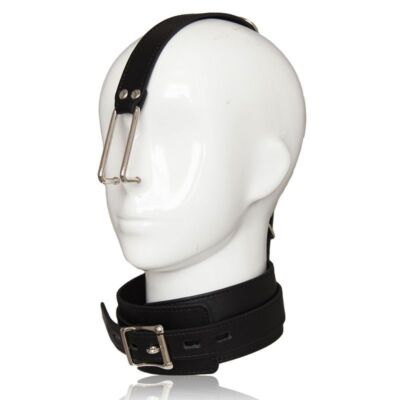 Head Binding Belt Neck Collar Nose Hook Games Couples Slaves Harness ...