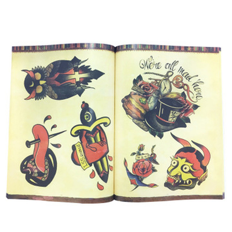 Traditional Book Tattoo
