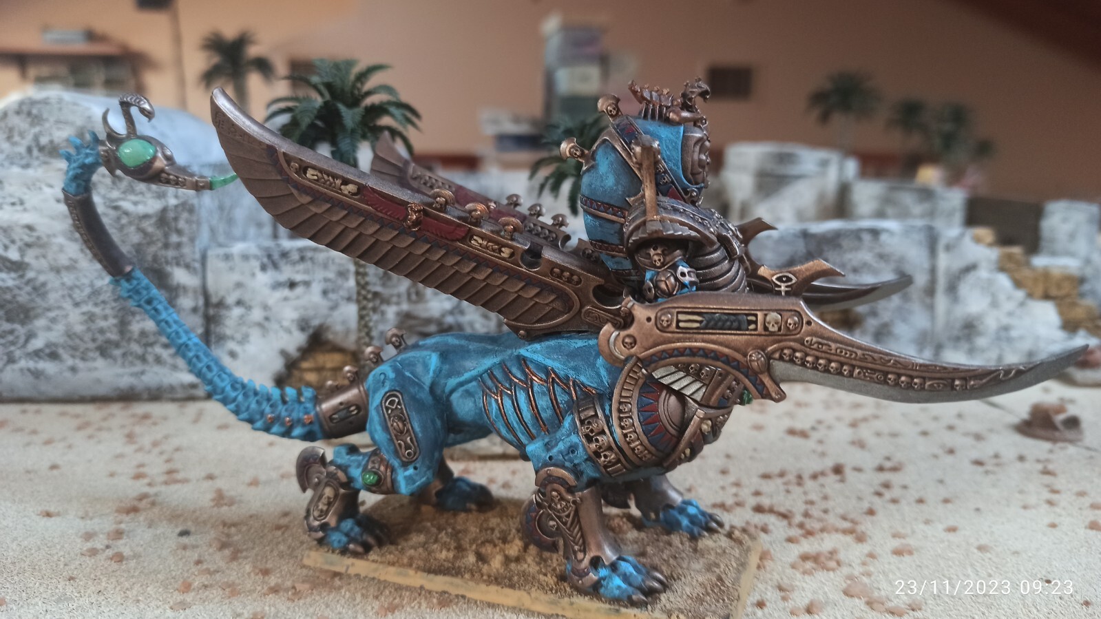 Warhammer Fantasy AOS Tomb Kings Khemrian Necrosphynx /state of art ...