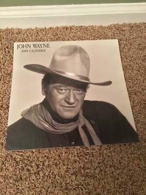 2008 John Wayne 12 Month Calendar | eBay