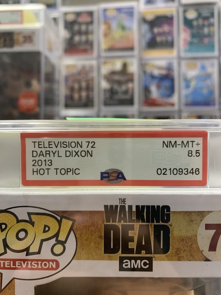 Graded - Walking Dead - TWD - Daryl Dixon 72 - Graded 8.5 Funko | eBay