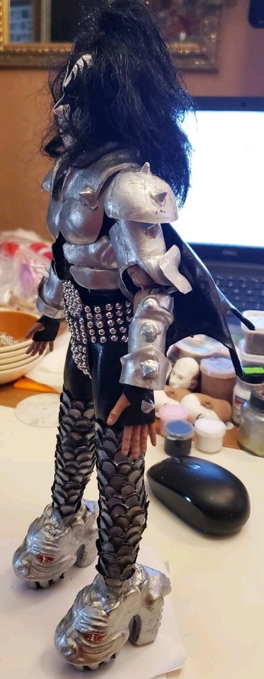 KISS CUSTOM 1:6 1976 DESTROYER ERA 12" DOLL ACTION FIGURE REPLICA SET ...