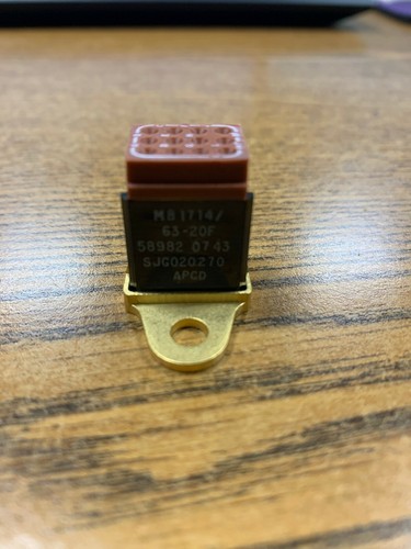 Amphenol PCD M81714/63-20F grounding block W/O CONTACTS 58982 SJG020270 ...