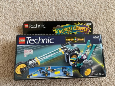 Unopened new LEGO 8202 Technic Cyber Slam Blast Off Chopper Bungee Cord ...
