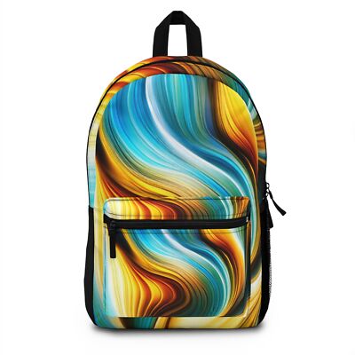 Backpack - Vibrant Blu-Yellow Colors | eBay