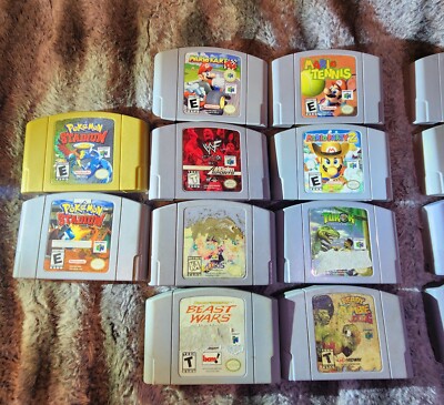 nintendo 64 bundle lot [22 Games] Authentic | eBay