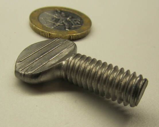 Stainless Steel Spade Thumb Screw, 5/16"-18 x 3/4" Length, 5 Pcs | eBay