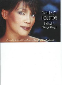WHITNEY HOUSTON - EXHALE (SHOOP SHOOP) SINGLE A5 MAIL CARD FROM ...