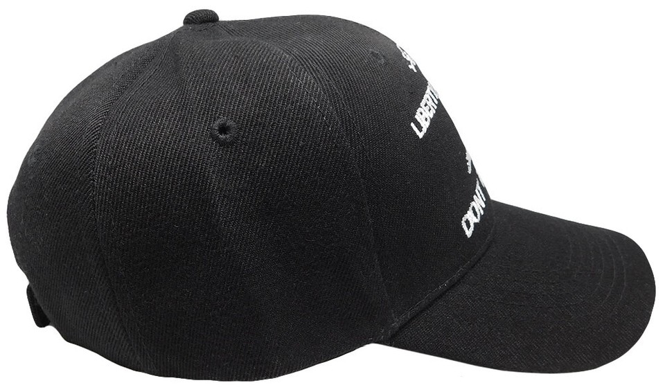 Black Gadsden Culpeper Tea Party Liberty or Death Baseball Style ...