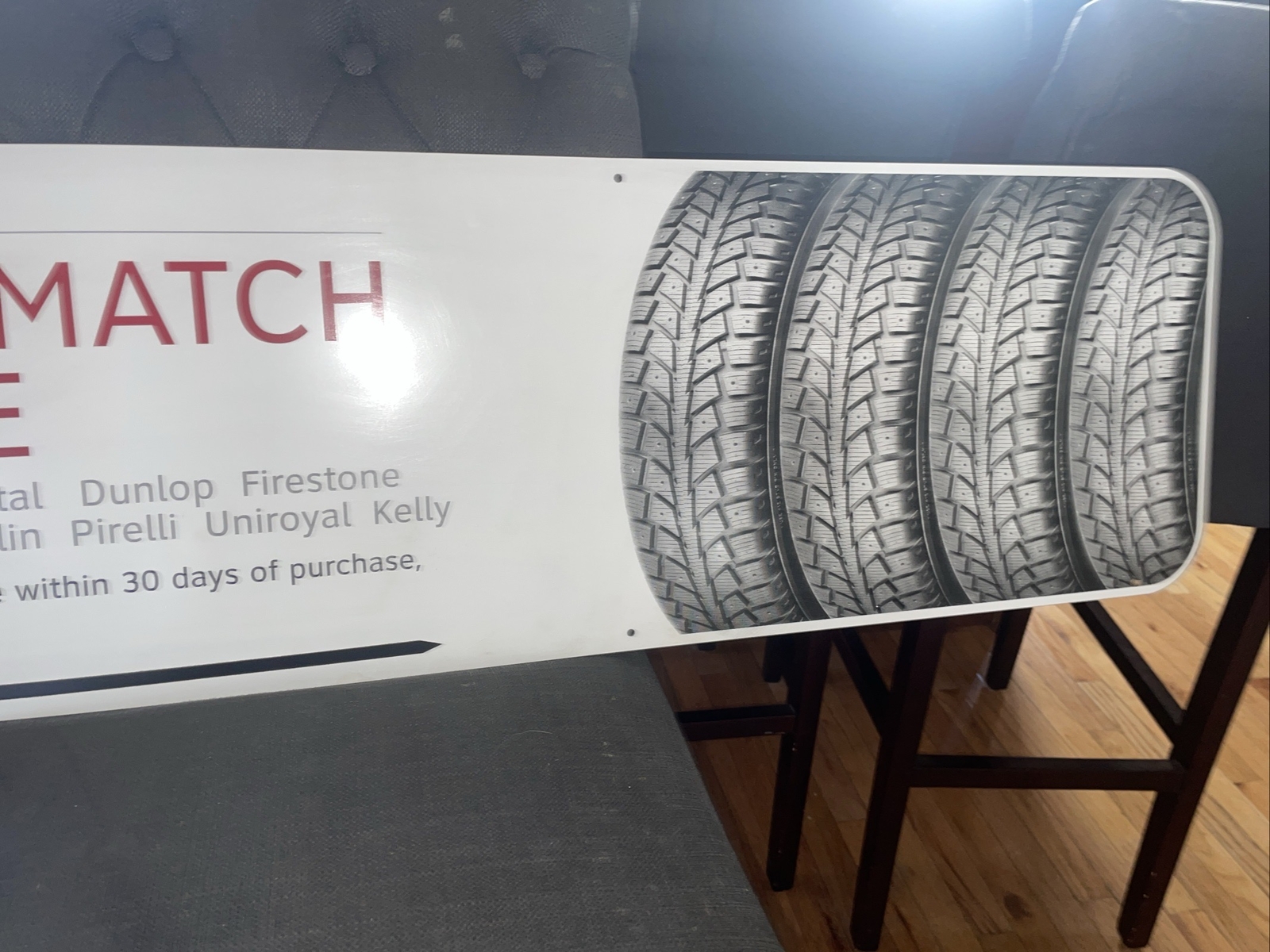 Vintage Tire Display Metal Sign | eBay