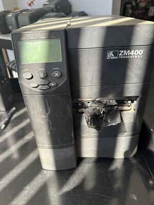 Zebra ZM400 Thermal Transfer Label Printer 714824807775| eBay