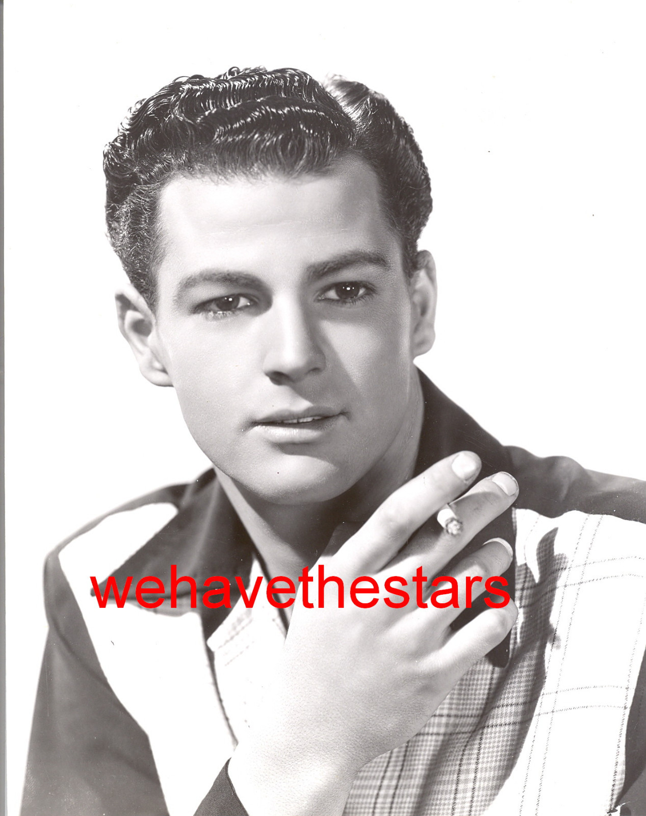 Vintage Tony Devlin QUITE HANDSOME SEXY 50s Publicity Portrait WM ...