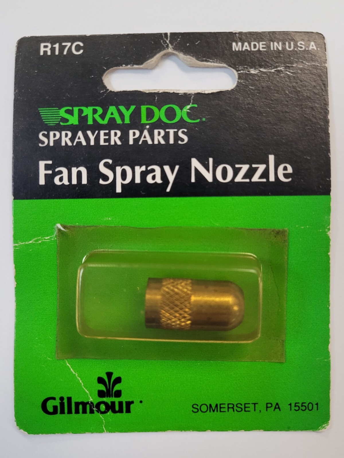 Gilmour Spray Doc Brass Flat Fan Spray Access Tip R17C | eBay