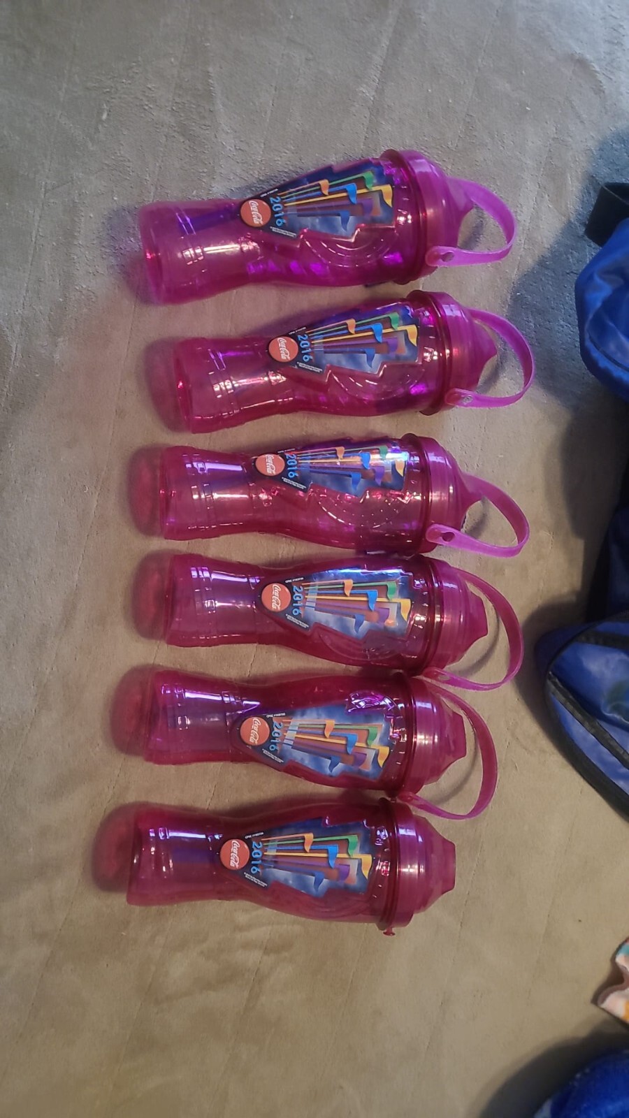 Six Flags Souvenir Cups 2016-2019 Coca-Cola With Straw And Handle. 16 ...