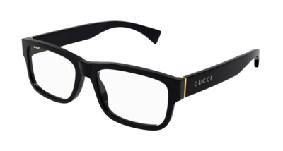 Eyeglasses Unisex Gucci GG1141O 001 (Nero Lucido) | eBay