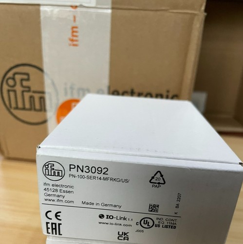cxc1PC New IFM PN3092 Pressure Sensor In Box Expedited Shipping | eBay