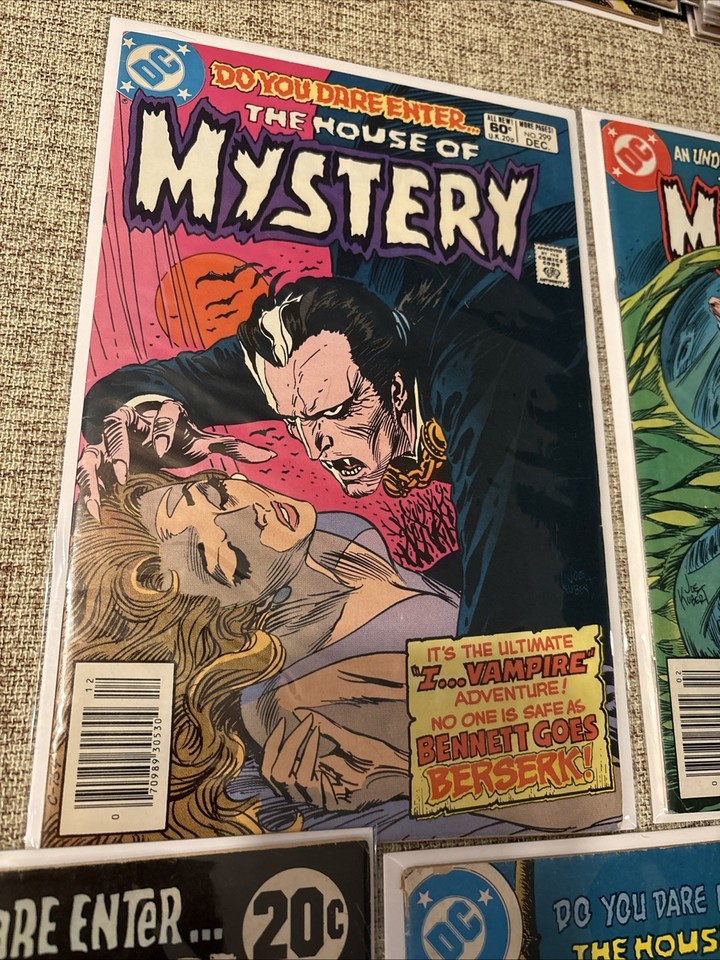 House of Mystery Lot Of 5 #216 261 271 299 301 Bronze Horror DC Comics VG-FN | eBay