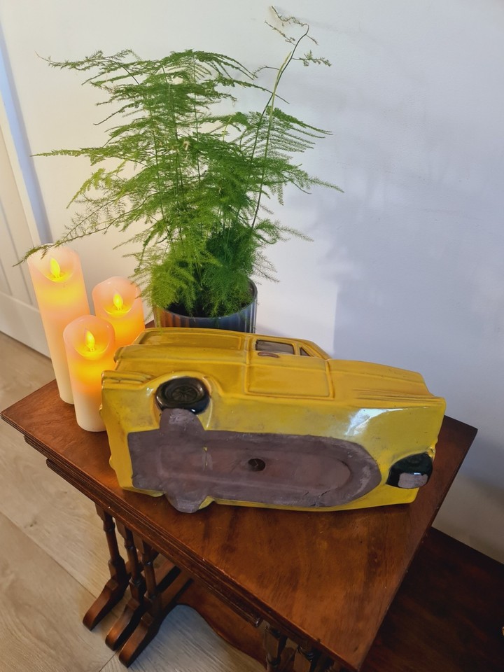Vintage Only Fools & Horses Trotter Van Plant Pot Terracotta ...