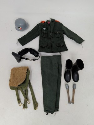 VINTAGE ACTION MAN EARLY ISSUE GERMAN STORMTROOPER UNIFORM PALITOY ...