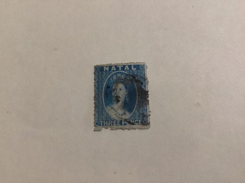 South Africa Natal Blue 3d with POSTAGE used GB6 high cat value nick ...
