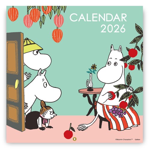 Wall Calendar 2026 Moomin Japan 300×300mm 14 Sheets DM12015 | eBay