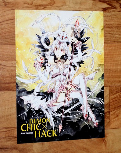 Demon Chic x Hack / Kyoko KUMAGAI Miyako Anime Manga Rare Small Poster ...
