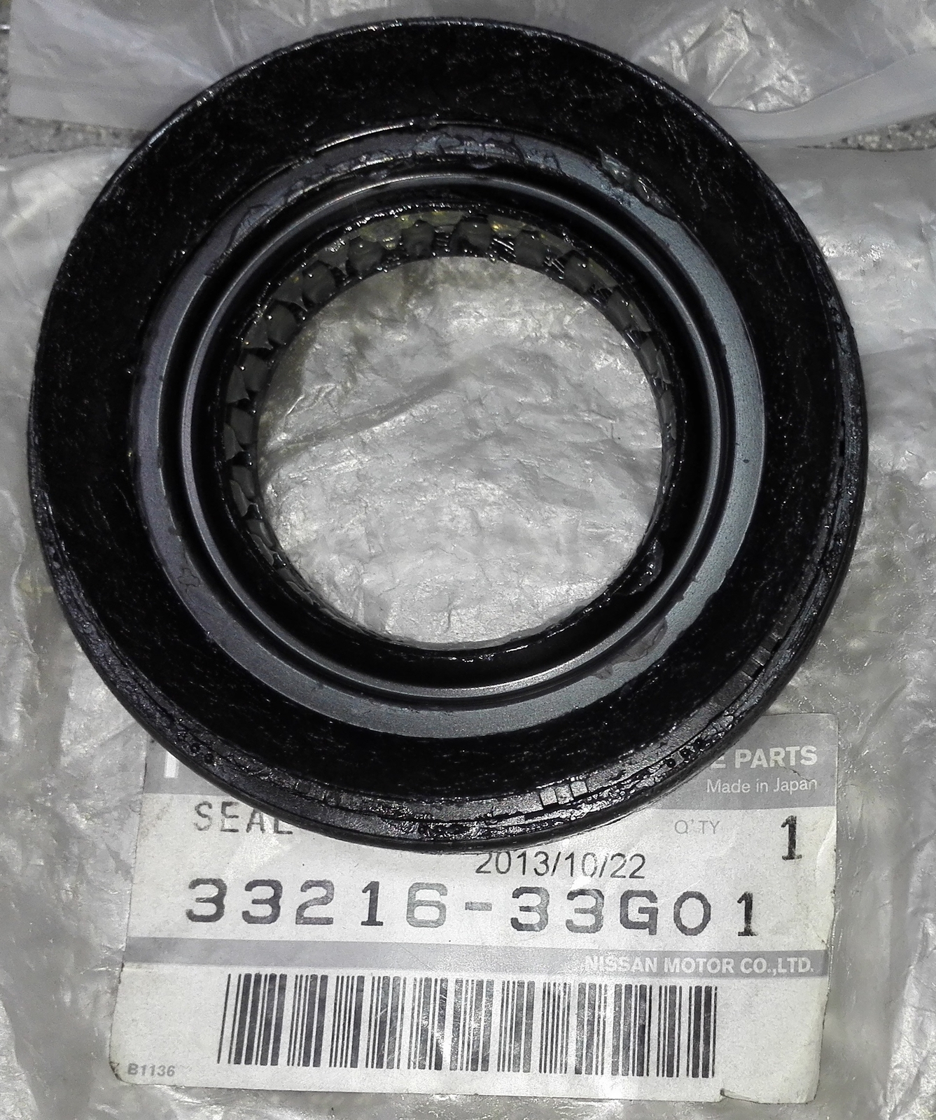 3321633G01 Nissan Seal-oil, transfer case 3321633G01, New Genuine OEM ...