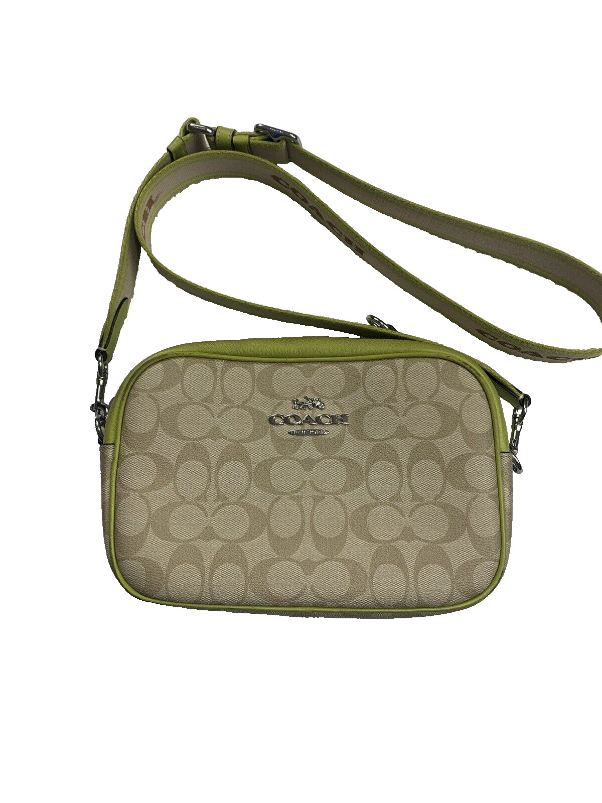 Coach CJ582 Signature Jamie Camera Bag Crossbody Hand… - Gem