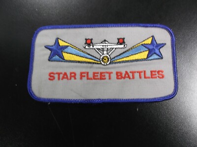 Star Fleet Battles Iron on Patch Grey | eBay