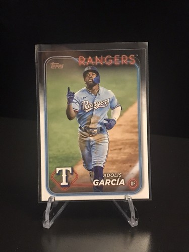 ADOLIS GARCIA 2024 Topps Series 1 #134 Baseball Card Texas Rangers LOW ...