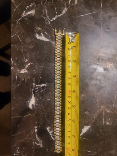 15ct Moissanite Men's 8in Link Bracelet | eBay