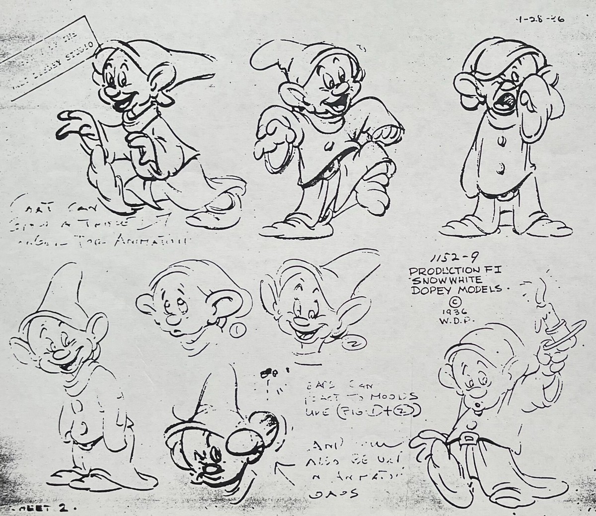 How To Draw Dopey Dwarf From Snow White And The Seven Dwarfs Snow White