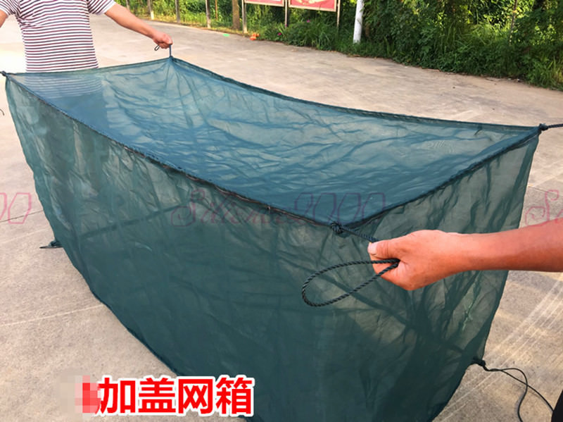 Aquaculture Pond Fishing Isolation Fish crab Shrimp Cage Breeding Net ...