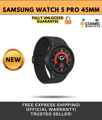 NEW Samsung Galaxy Watch 5 Pro 45mm (SM-R925U) - (WiFi + LTE/Cellular ...