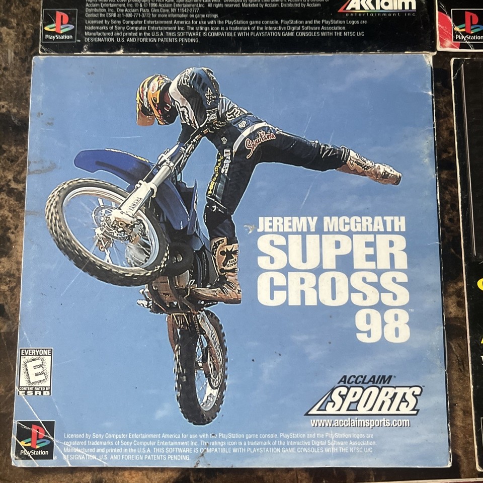 Lot of 5 Play Station 1 PS1 Game MANUALS ONLY! NO GAMES OR CASES Buster ...