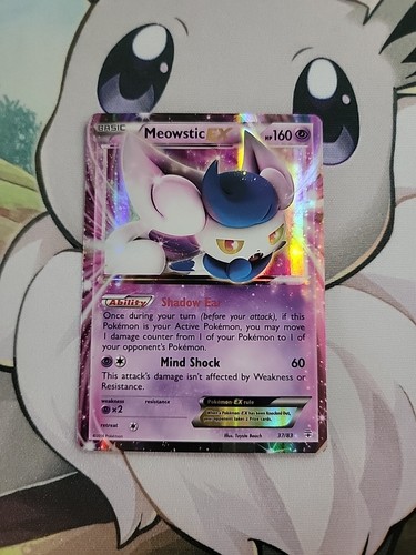 MEOWSTIC EX card 37/83 - Ultra Rare Pokemon Generations Pokémon TCG W13 ...