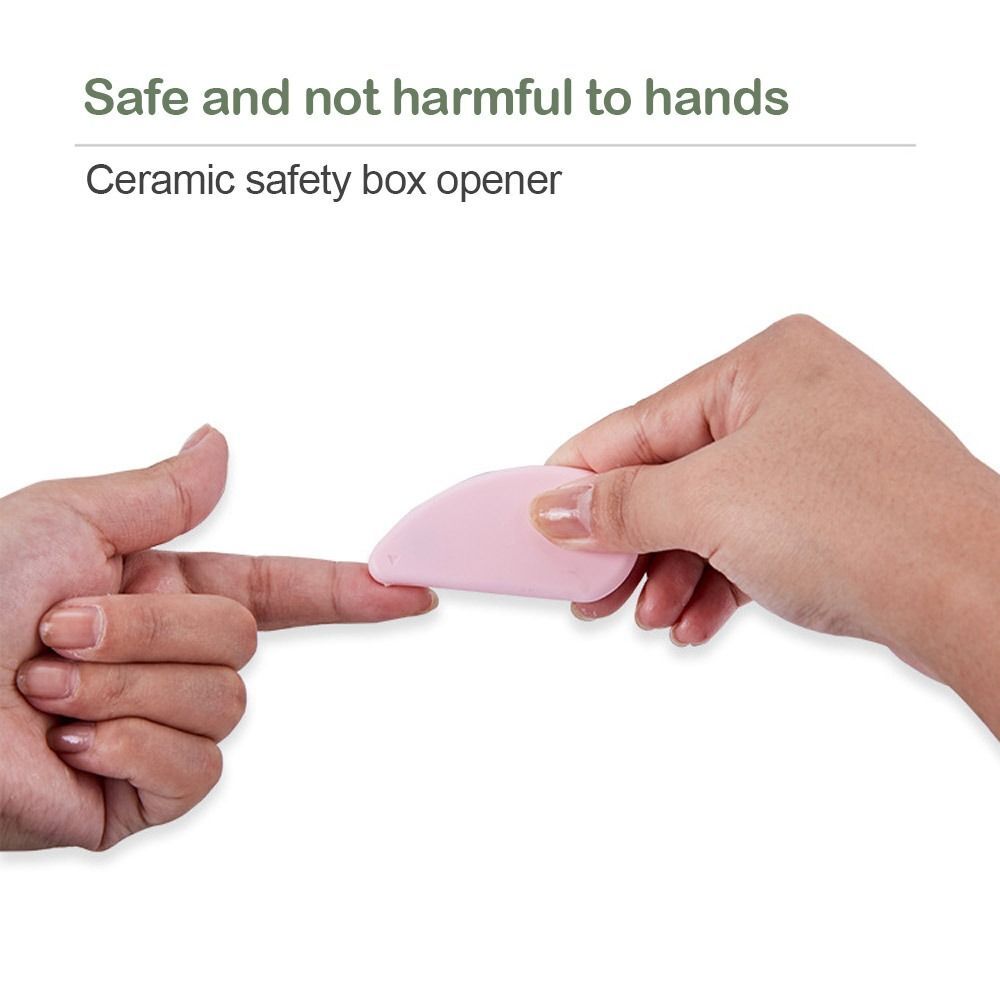 2pcs Mini Box Cutter Ceramic Blade Coupon Cutter Accessories Safety ...