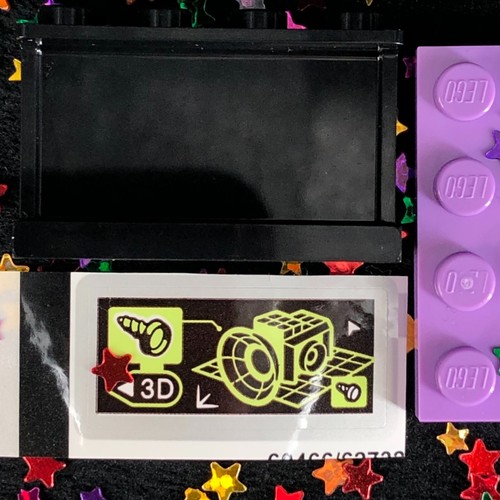 NEW LEGO Black 3D Printer Plan Design Screen Monitor 70418 Sticker ...