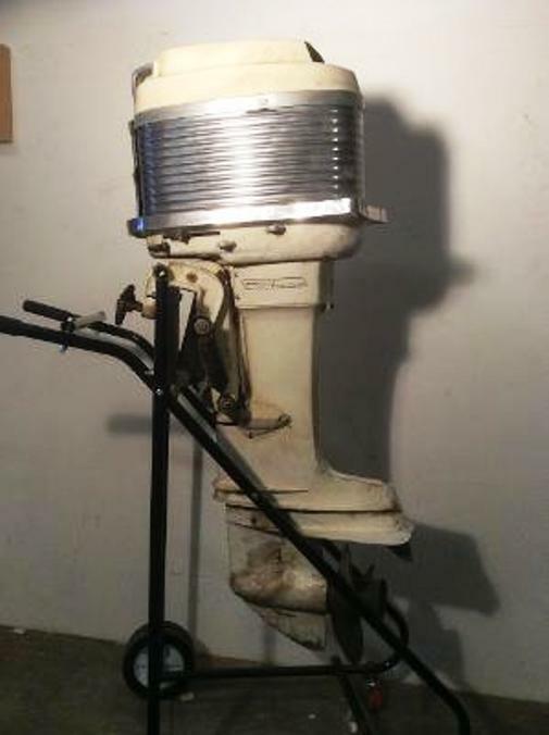 1962 Mercury Merc 500 Electric Start Long Shaft Vintage Classic Antique ...