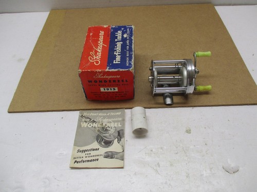 Vintage Shakespeare Wonder Reel No 1915 Fishing Reel With Box And More ...