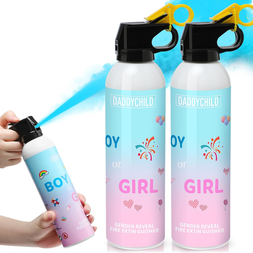 Gender Reveal Fire Extinguisher, Gender Reveal Color Smoke Powder Spray ...