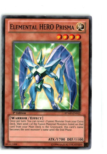 Yu-Gi-Oh! Elemental HERO Prisma RYMP-EN012 Common 1st Edition LP-MP | eBay