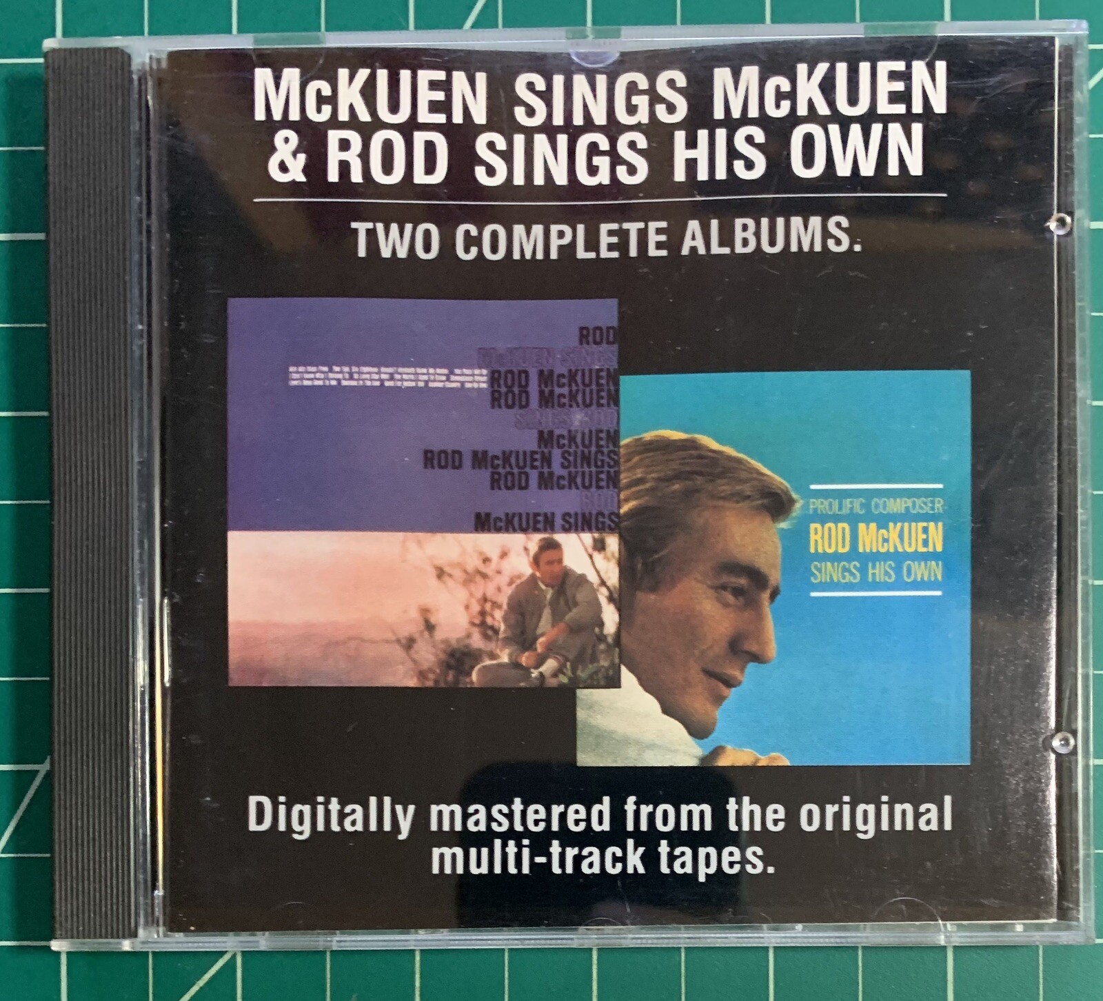 McKuen Sings McKuen/Rod Sings His Own by Rod McKuen (CD, 1988, Stanyon ...