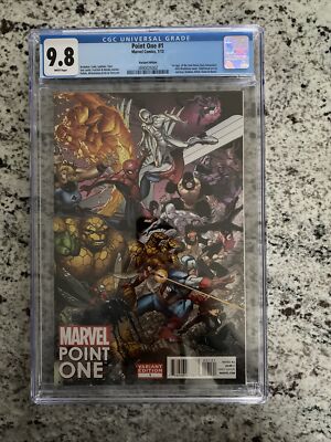 Marvel Point One 1 Marvel Comics 2012 Bradshaw Variant CGC 9.8 NM/MT | eBay