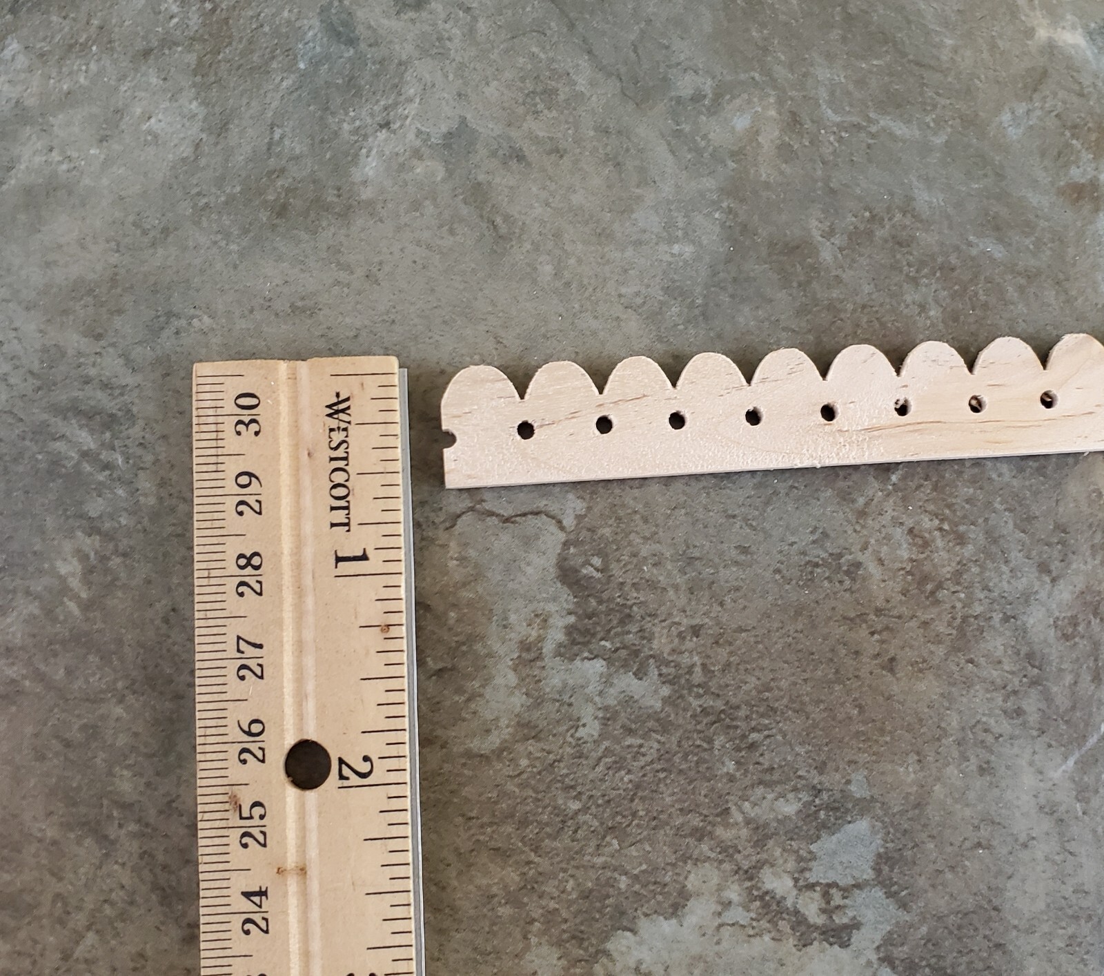 Dollhouse Miniature Trim Victorian Gingerbread Style Molding 5/8" x 18 ...